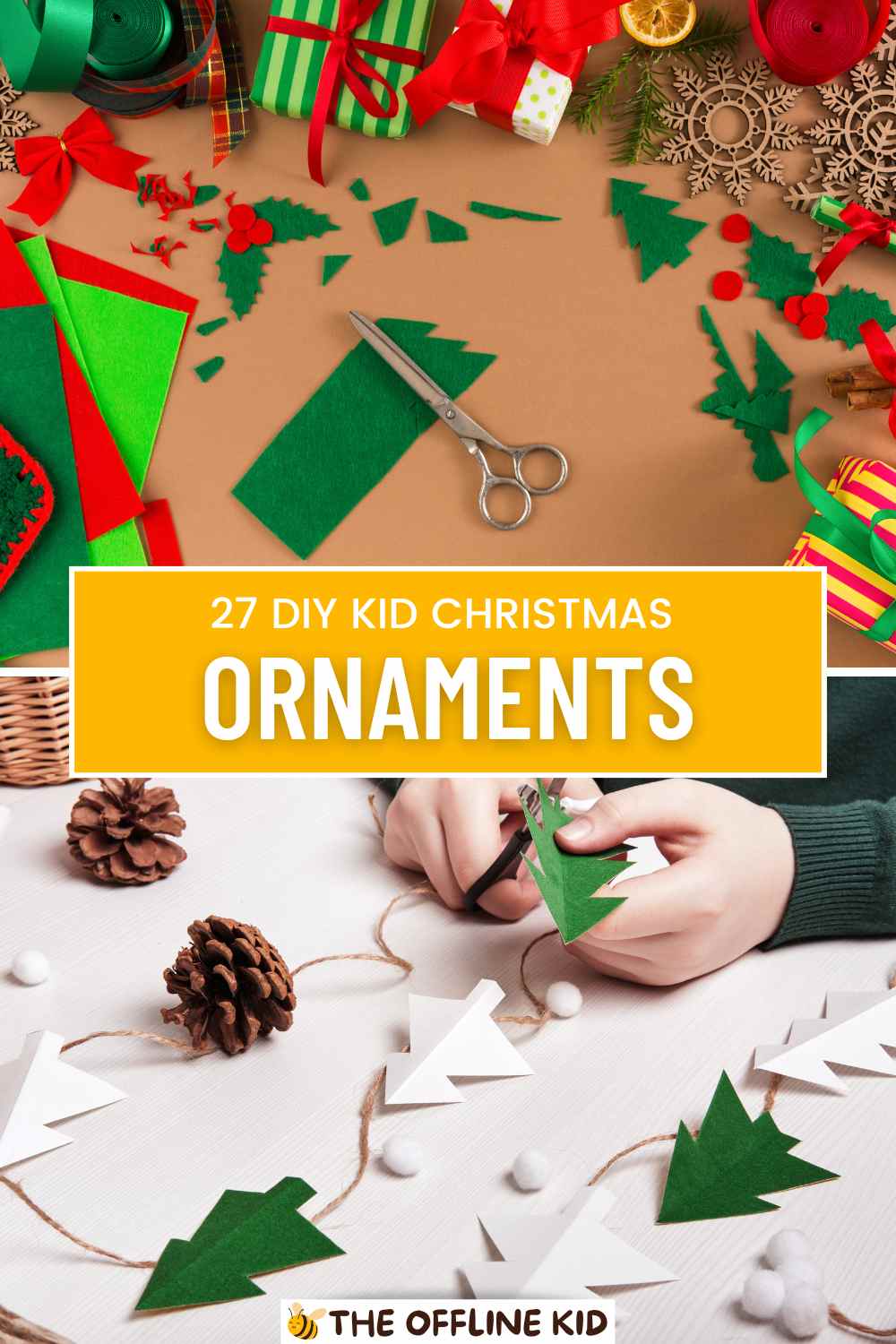 27 DIY Christmas Ornaments for Kids
