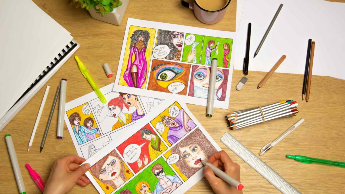 Create Your Own Comic Book with Kids