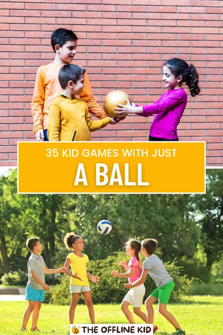 35 Kids Games You Can Play with Just a Ball